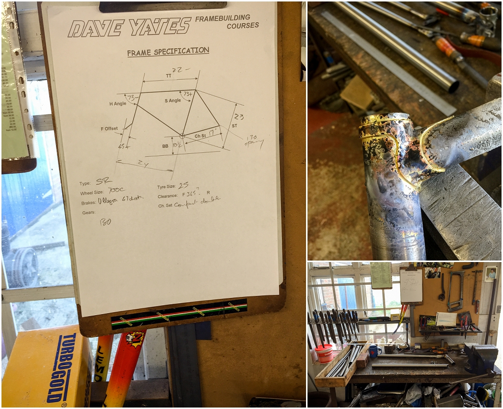 Dave Yates Frame Building Course Image Gallery » Denton Cycles